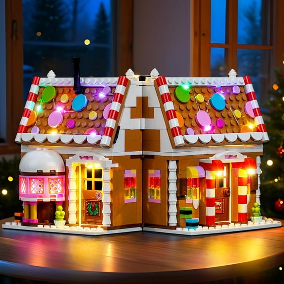 Light kit Compatible with Lego 40809 Festive Gingerbread House - No ...