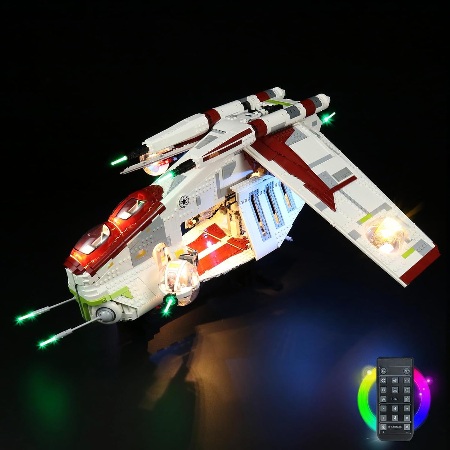 Light kit Compatible with Lego 75309 Republic Gunship - No Model Only ...