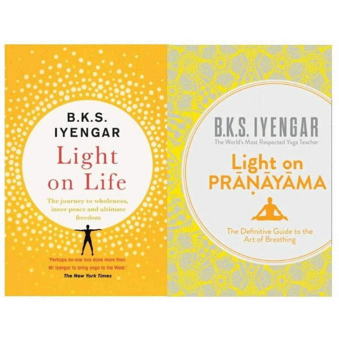 Light on Pranayama & Light on Life 2 Books Collection Set by B.K.S ...