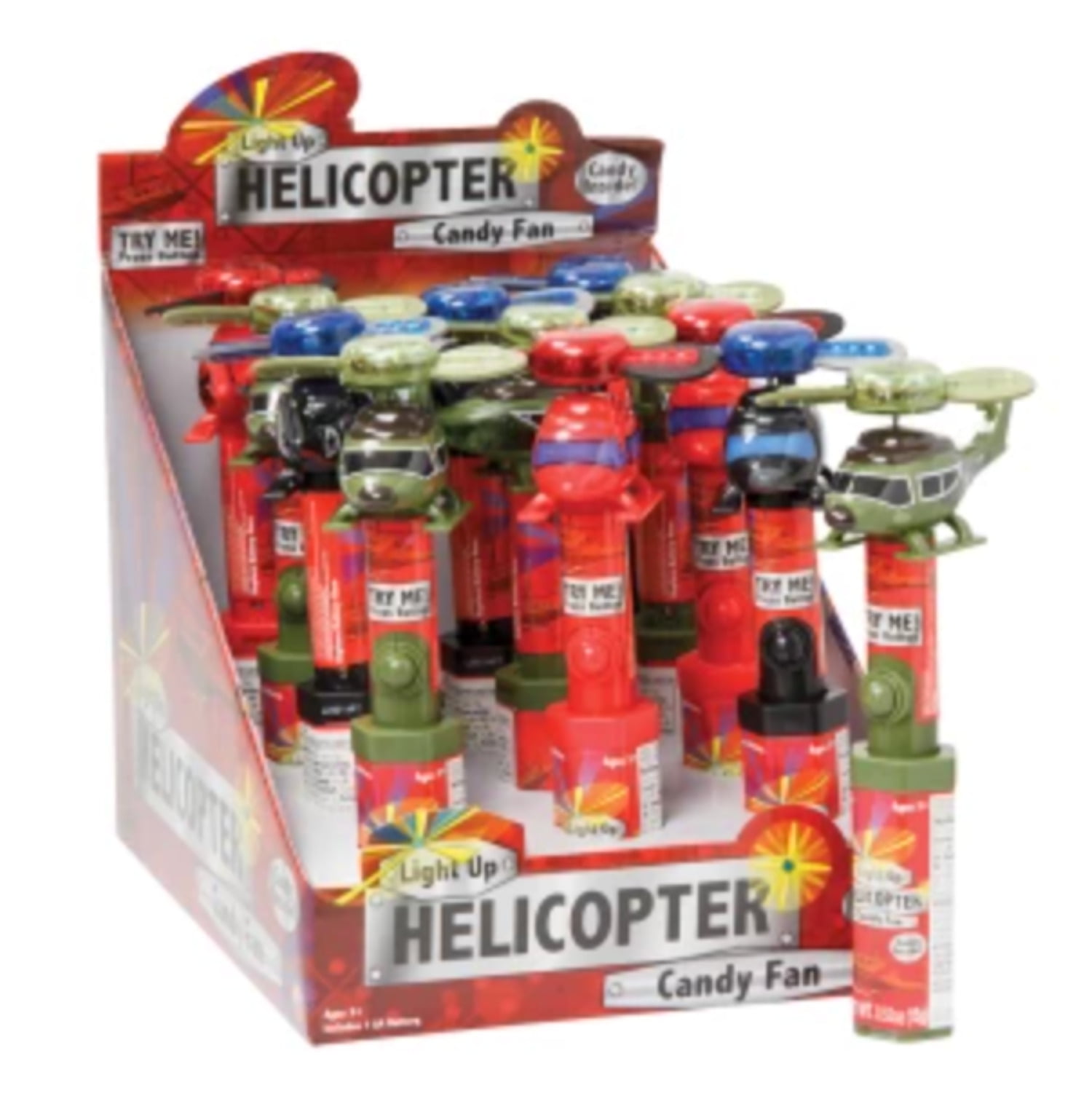 Light-up Helicopter Candy Fan - Walmart.com