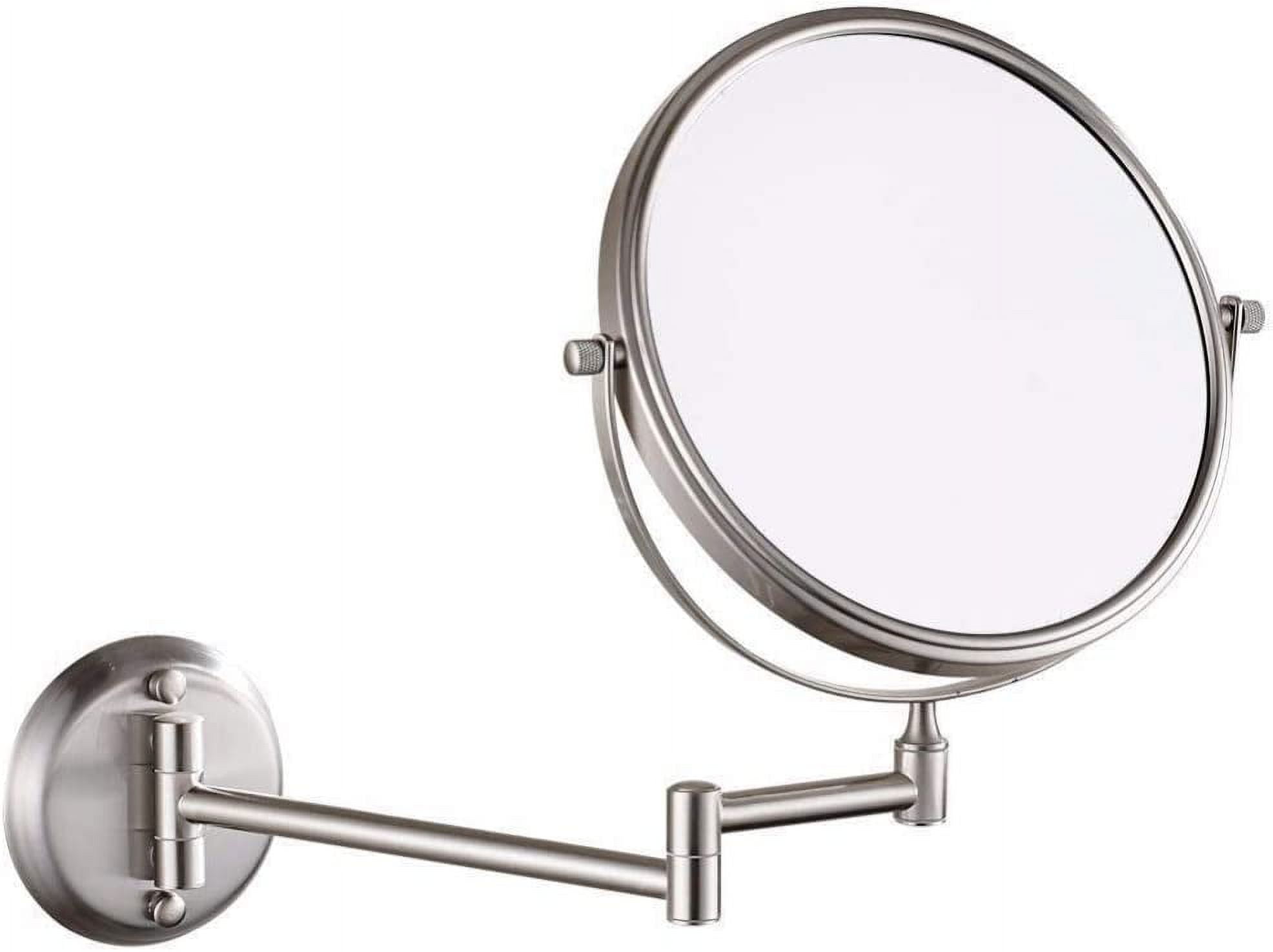 Light up Life& Wall Mounted Makeup Mirrors Magnifying Extend Sturdy ...