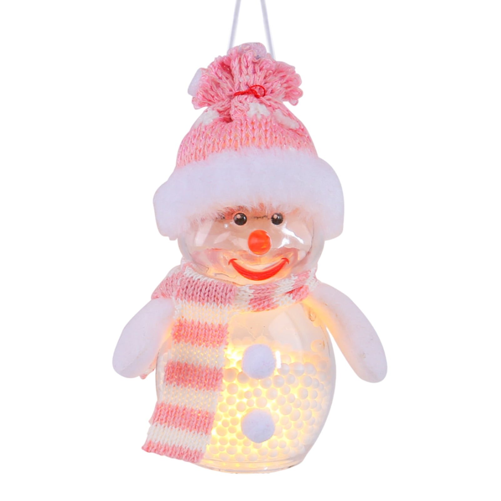 Light up Snowman Decoration | Christmas Smile Snowman Ornaments | Cute ...
