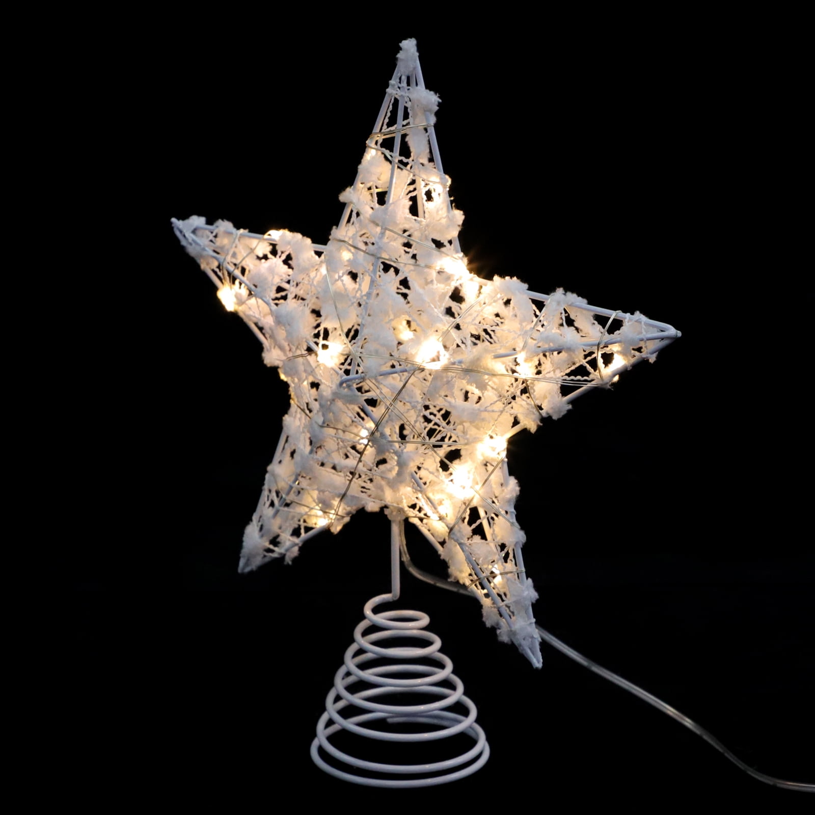 Light up Star for Christmas Tree Led Topper Lighted - Walmart.com