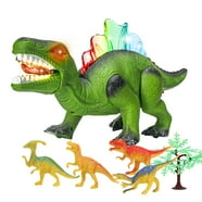 Wisairt Dinosaur Toys for kids,53 PCS Dinosaur Play Set with Activity Play Mat,Dinosaur Figures ...