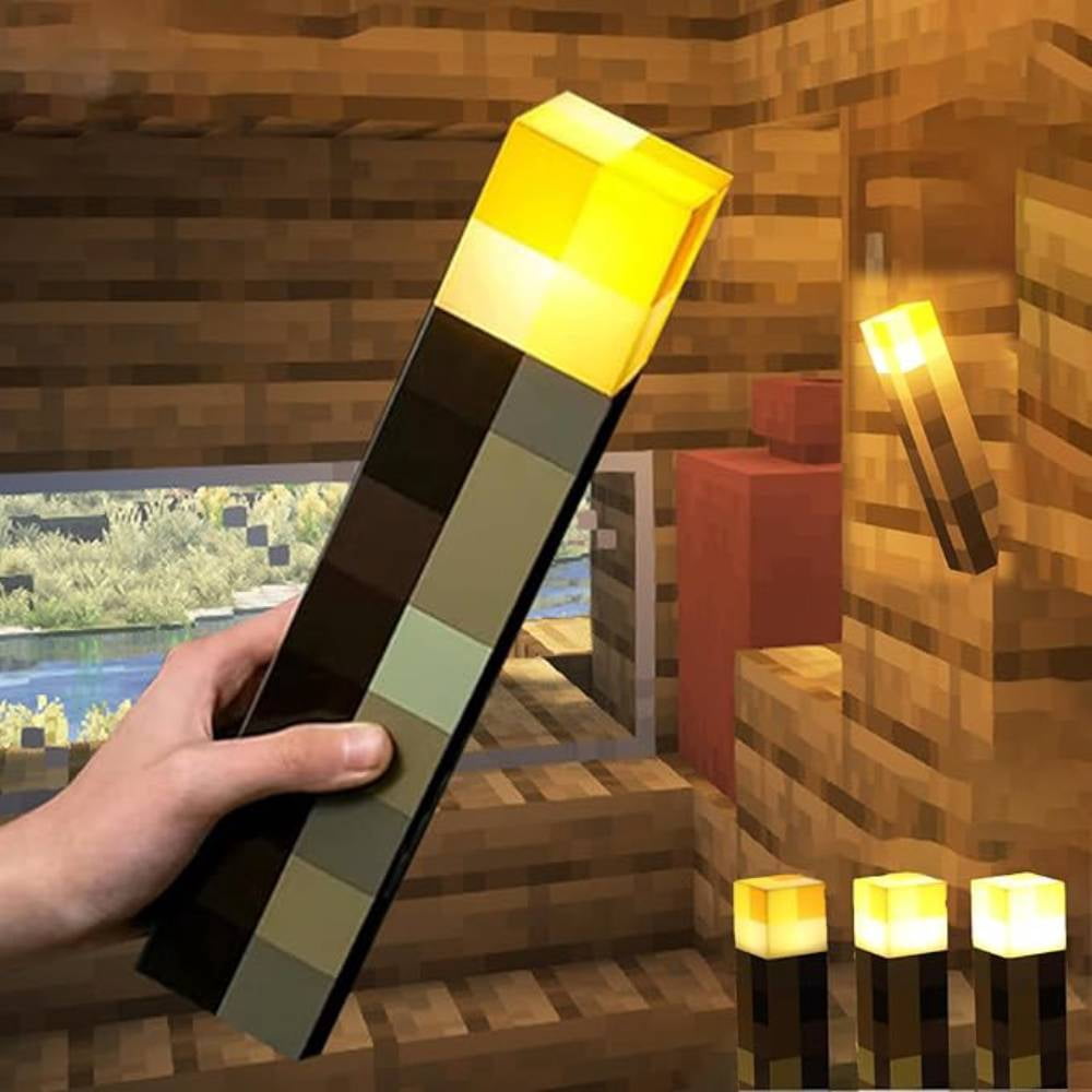 Light-up Wall Torch with Wall Mountable - Single Color Night Light,LED ...