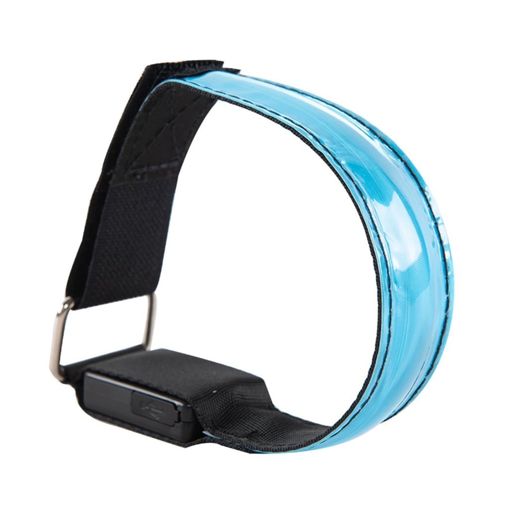 Light weight LED Armbands Outdoor Safety Wristband Flashing Light ...