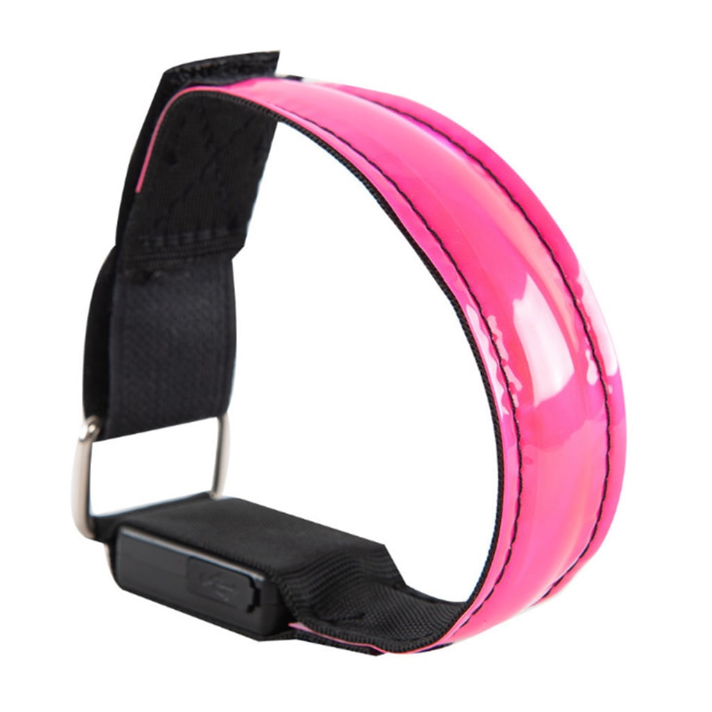 Light weight LED Armbands Outdoor Safety Wristband Flashing Light ...