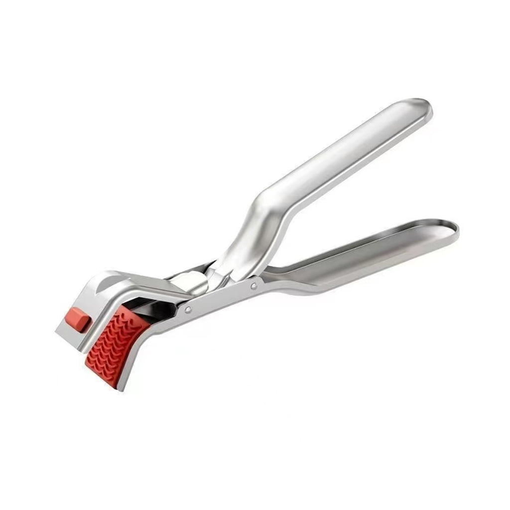 Light weight Rustless Steel Serving Tongs Nonslip Grip for Steaming ...