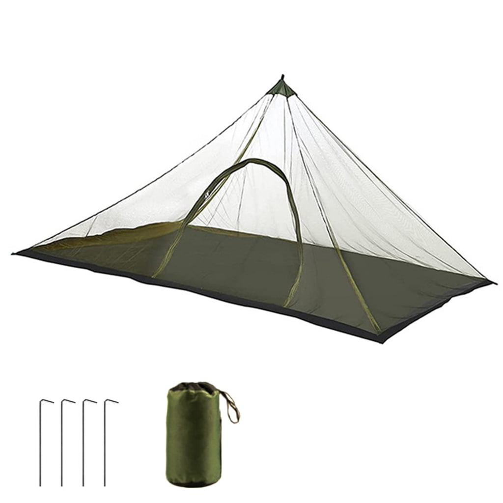 Light weight Triangular Mosquitoes Net With Ground Stakes Folding ...