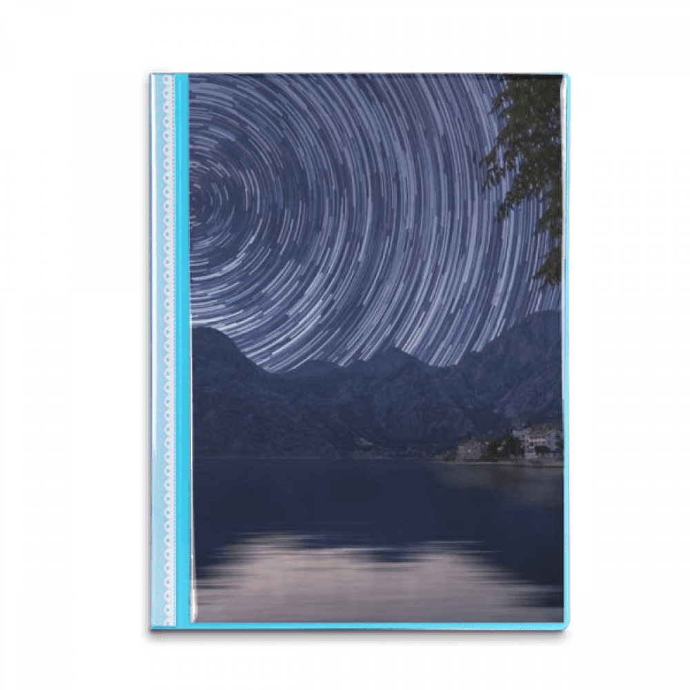 Light-year Stars Dark Night Sky Book Sheet Protectors Portfolio Binder ...