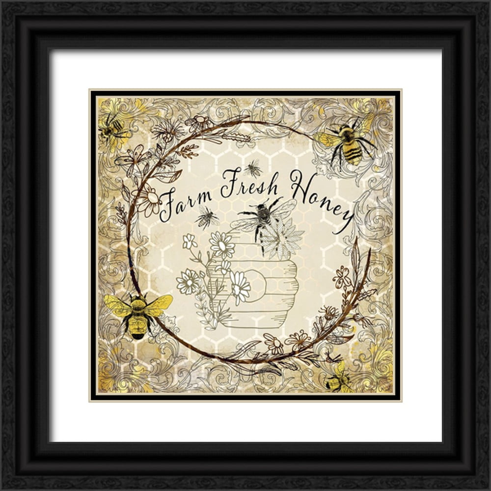 LightBoxJournal 12x12 Black Ornate Wood Framed with Double Matting ...