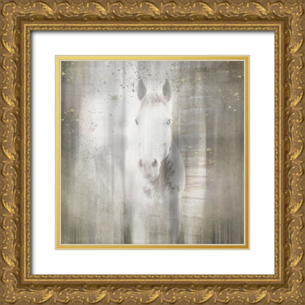 LightBoxJournal 12x12 Gold Ornate Wood Framed with Double Matting ...