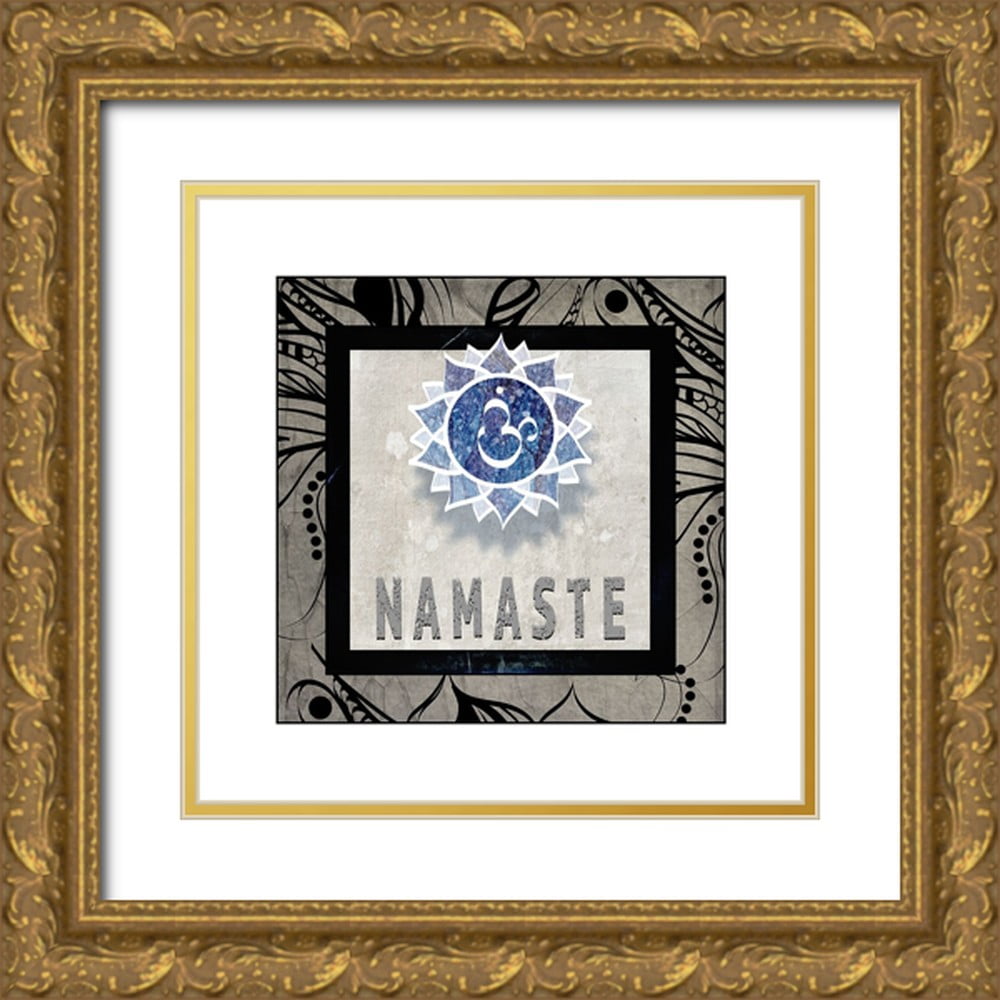 LightBoxJournal 12x12 Gold Ornate Wood Framed with Double Matting ...