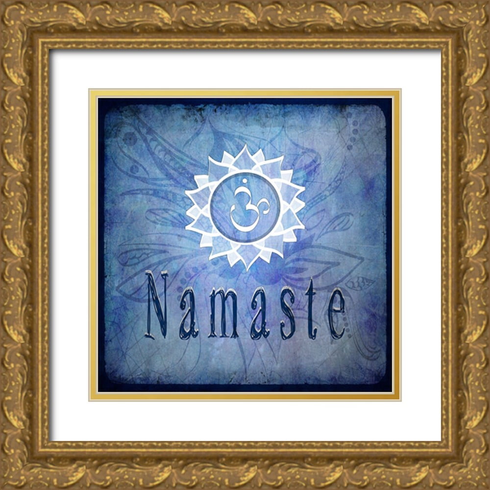 LightBoxJournal 20x20 Gold Ornate Wood Framed with Double Matting ...