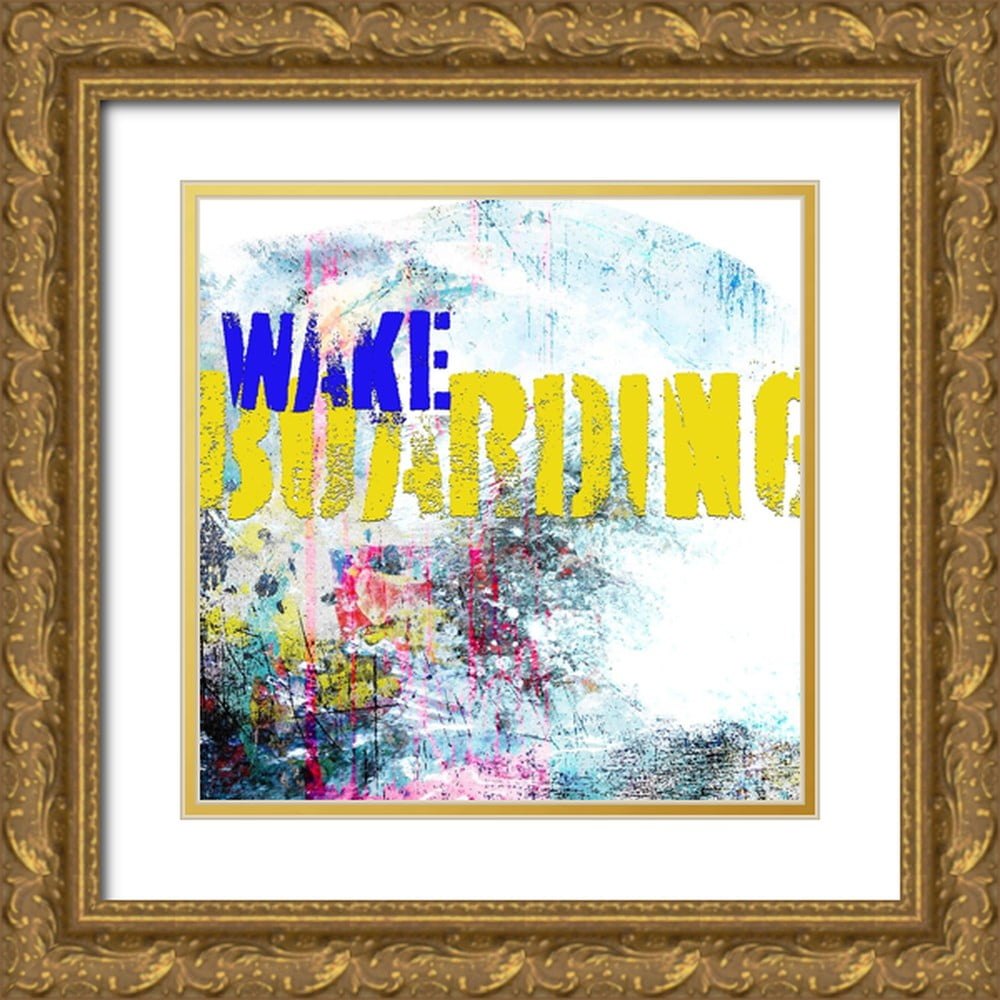 LightBoxJournal 20x20 Gold Ornate Wood Framed with Double Matting ...