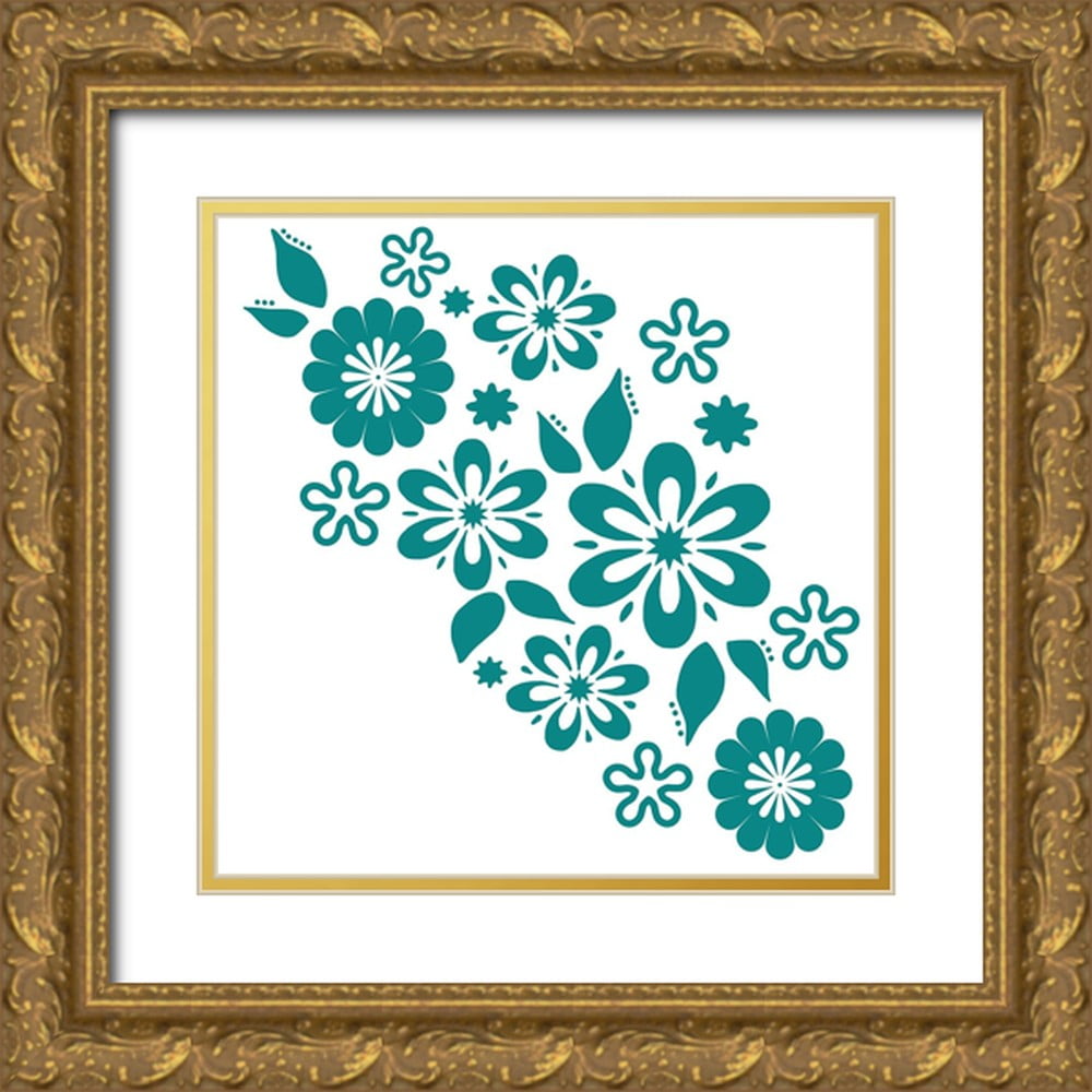 LightBoxJournal 20x20 Gold Ornate Wood Framed with Double Matting ...