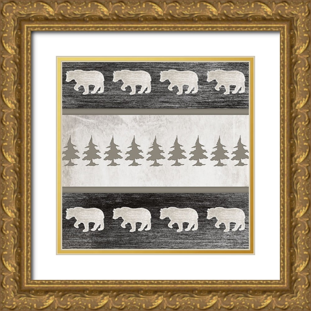 LightBoxJournal 20x20 Gold Ornate Wood Framed with Double Matting ...