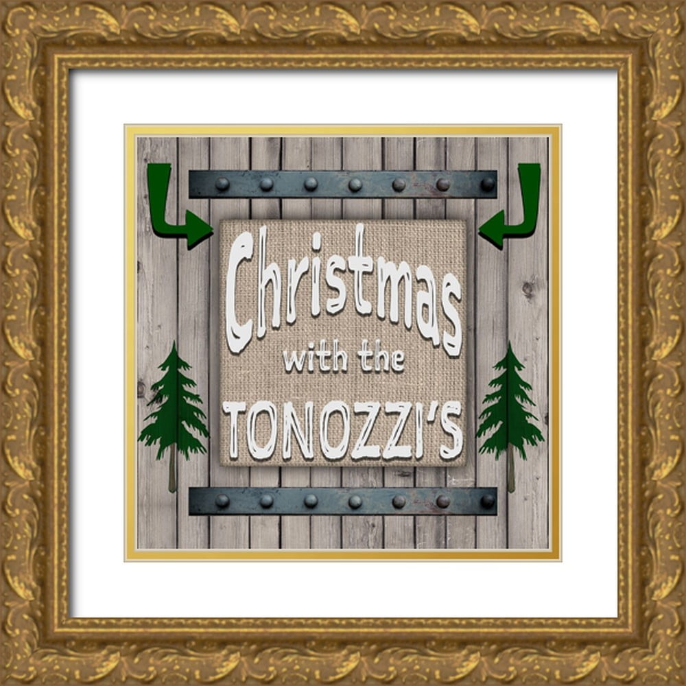 LightBoxJournal 20x20 Gold Ornate Wood Framed with Double Matting ...