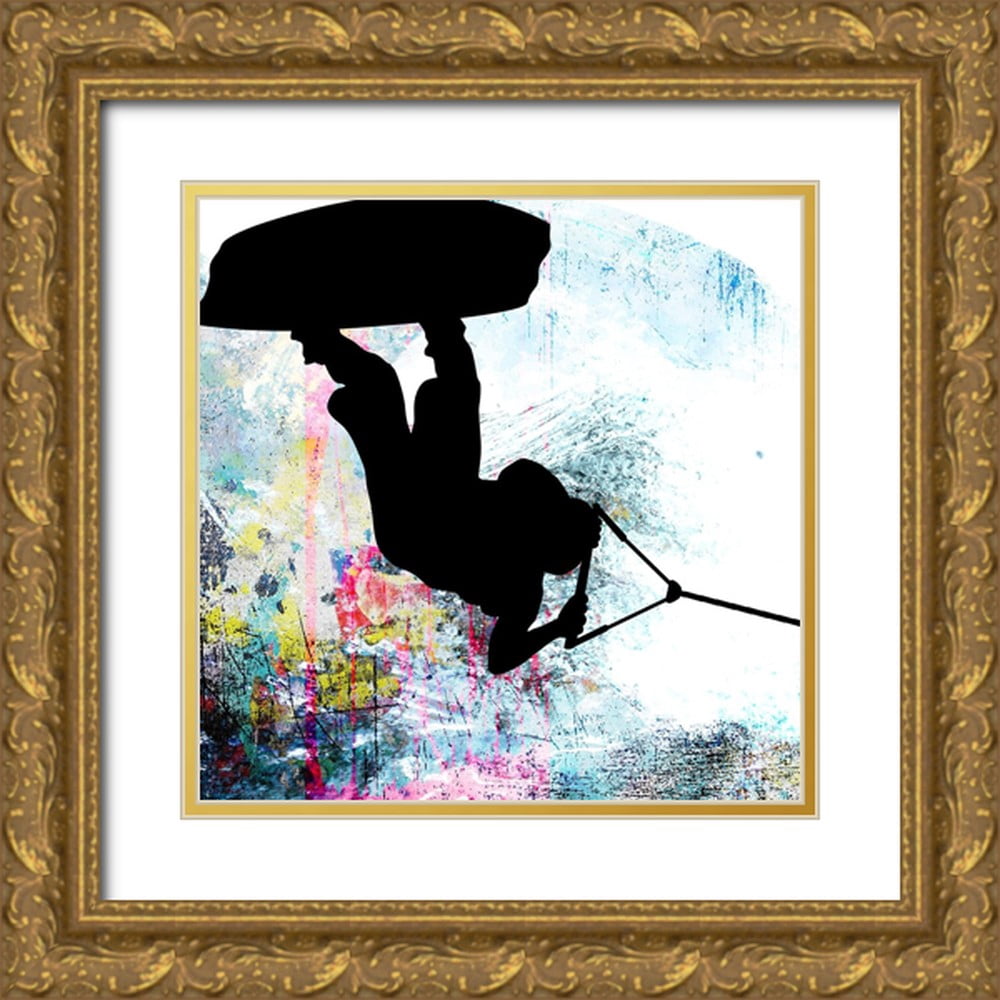 LightBoxJournal 26x26 Gold Ornate Wood Framed with Double Matting ...