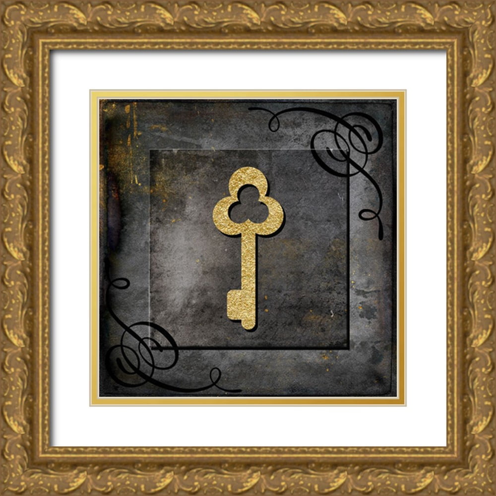 LightBoxJournal 26x26 Gold Ornate Wood Framed with Double Matting ...