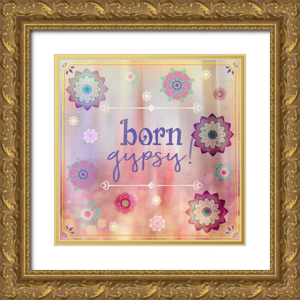 LightBoxJournal 26x26 Gold Ornate Wood Framed with Double Matting ...