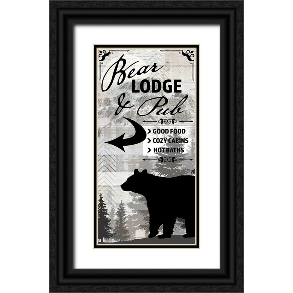 LightBoxJournal 9x14 Black Ornate Wood Framed with Double Matting ...