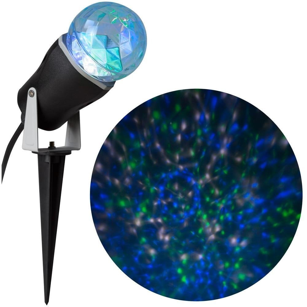 LightShow Kaleidoscope Projection Spot Light With Swirling Lights ...
