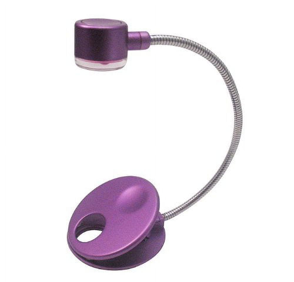 LightWedge LW014-850-23 Flex Neck Reading Light, Metallic Razzleberry ...