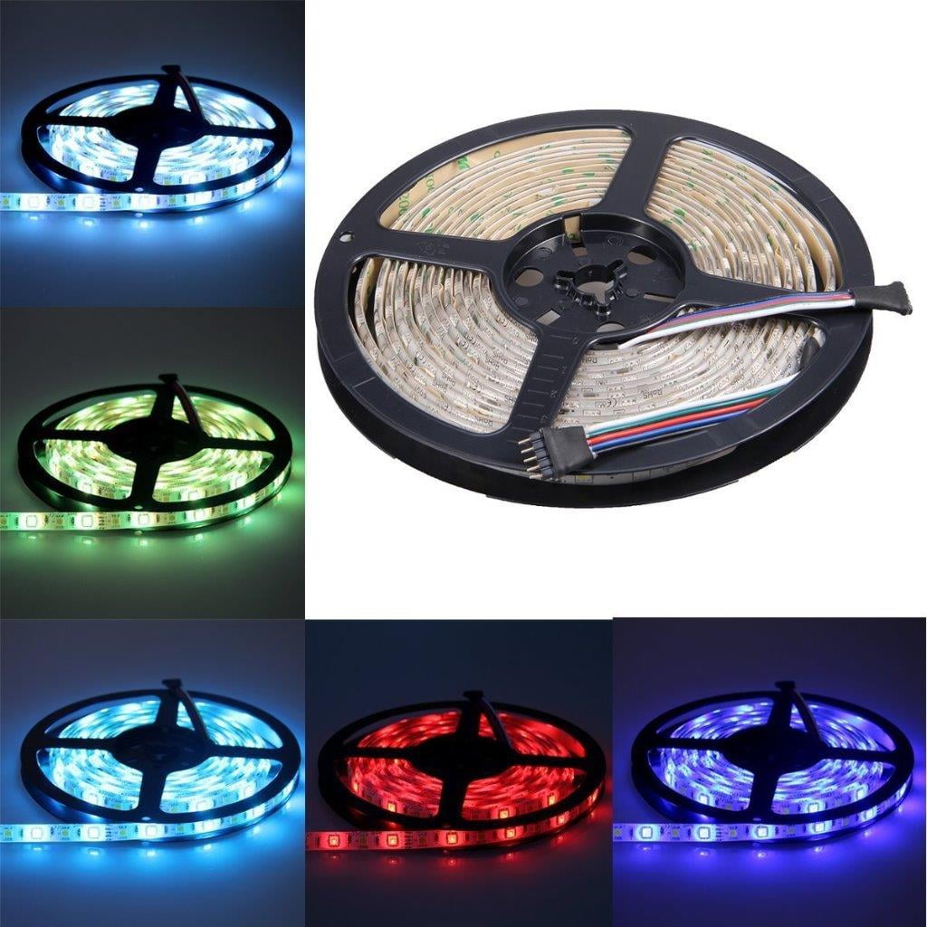 Lightahead® 16.4 feet 5 Meter 300 LED IP65 Waterproof Flexible Strip ...