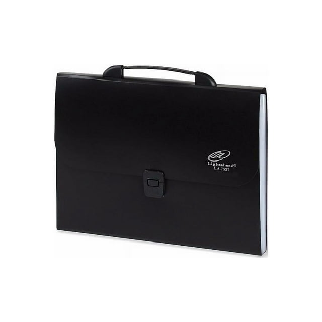 Lightahead® LA-7557 Expanding File Folder with handle and insert button ...