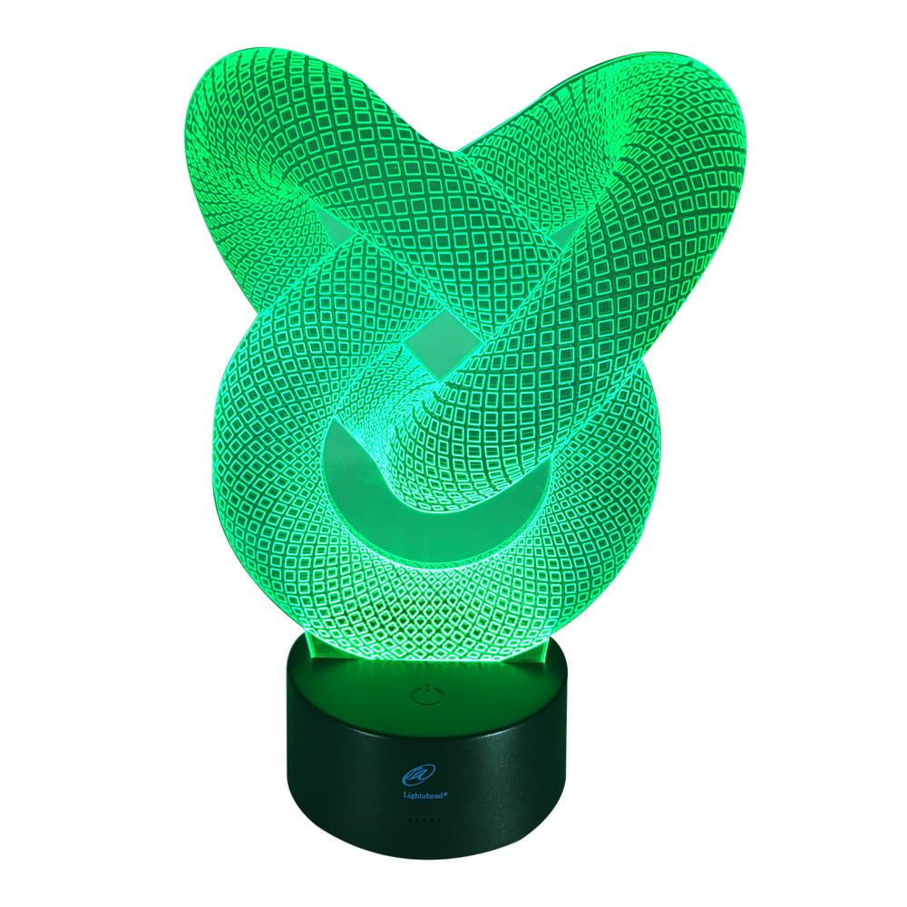 Lightahead Amazing 3D Optical Illusion Touch Night Light LED Desk Lamp ...