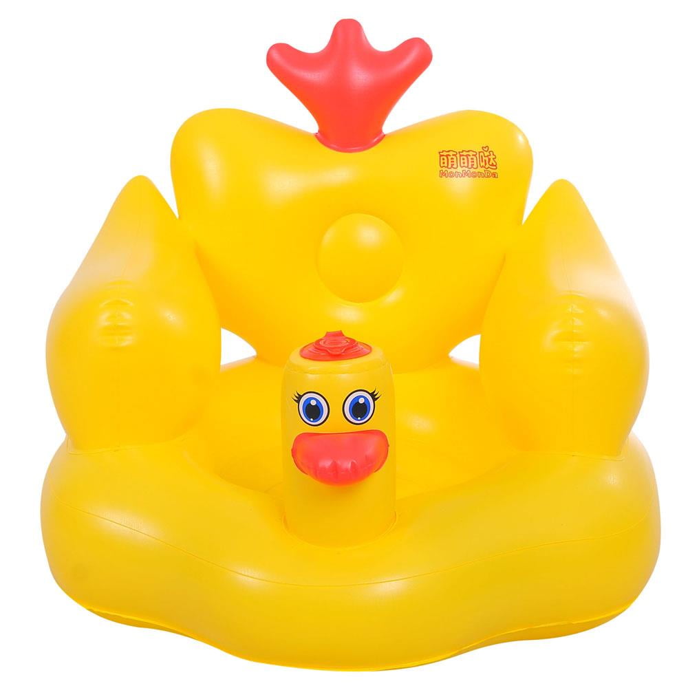 Lightahead Inflatable Chair with Built in Pump for Kids Cute Duck Shape ...