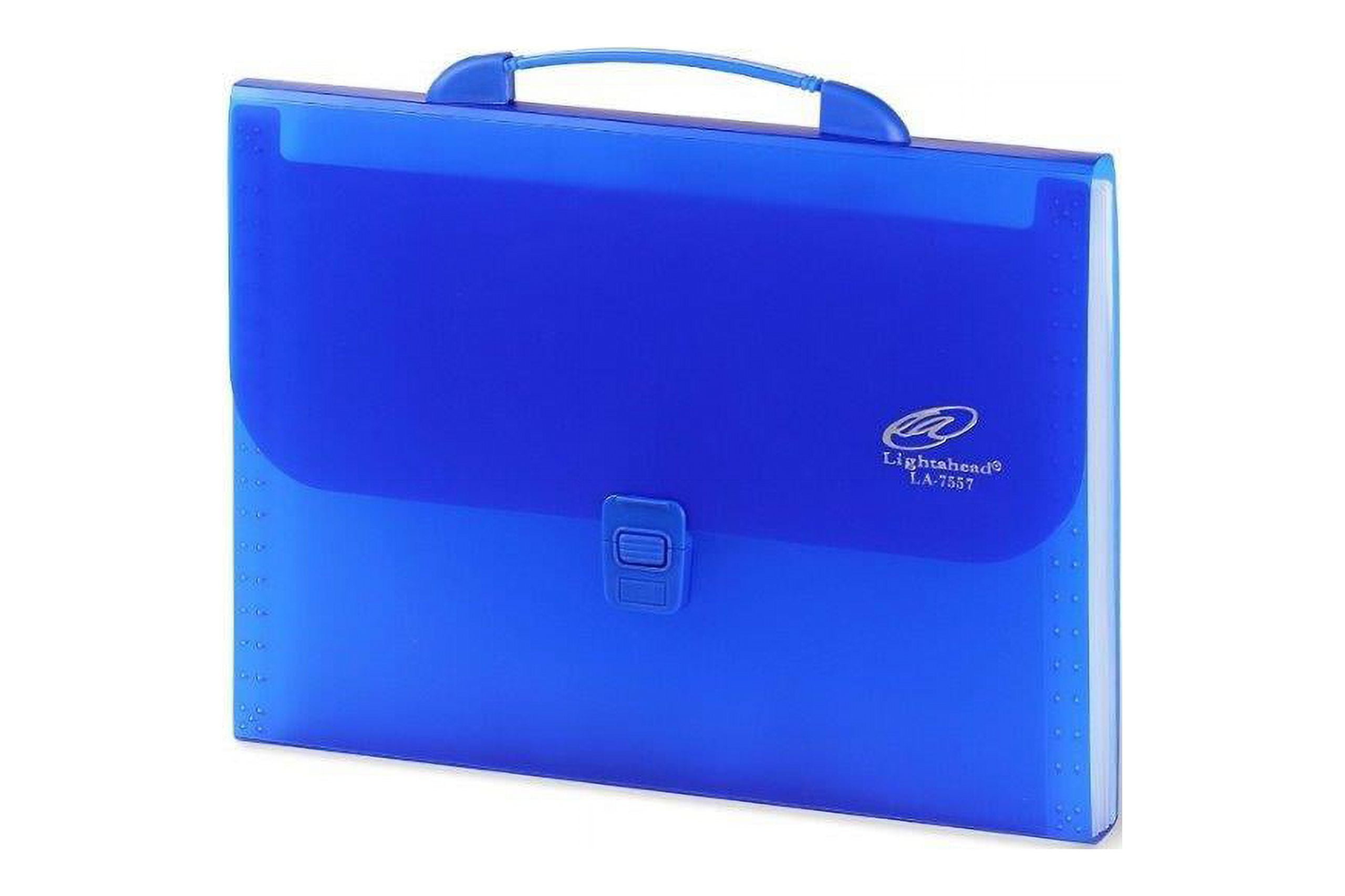 Lightahead LA-7557 Expanding File Folder with handle and insert button ...