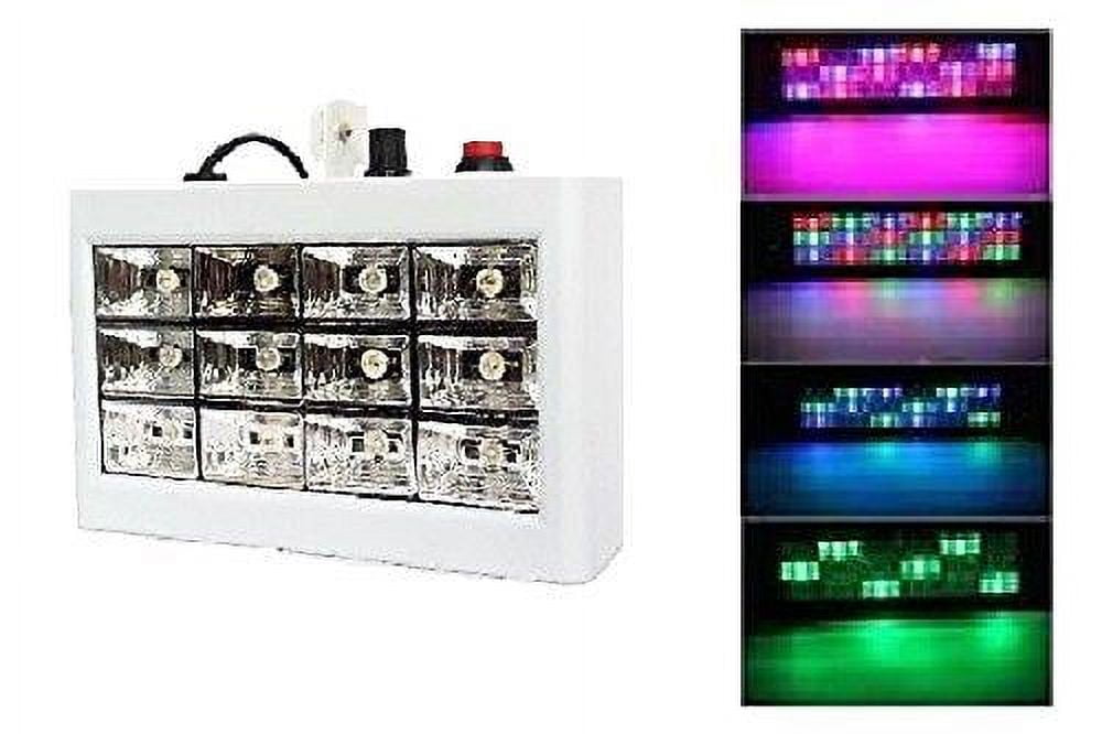 Lightahead LED Sound Activated Stage Light ? Multi Color Auto Strobe ...