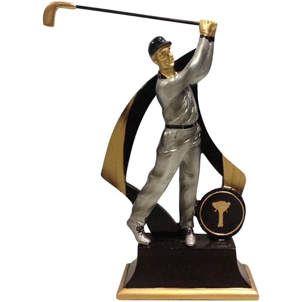 Lightahead Polystone Man Golfer 6 inch Men Golf Statue Award Trophy ...