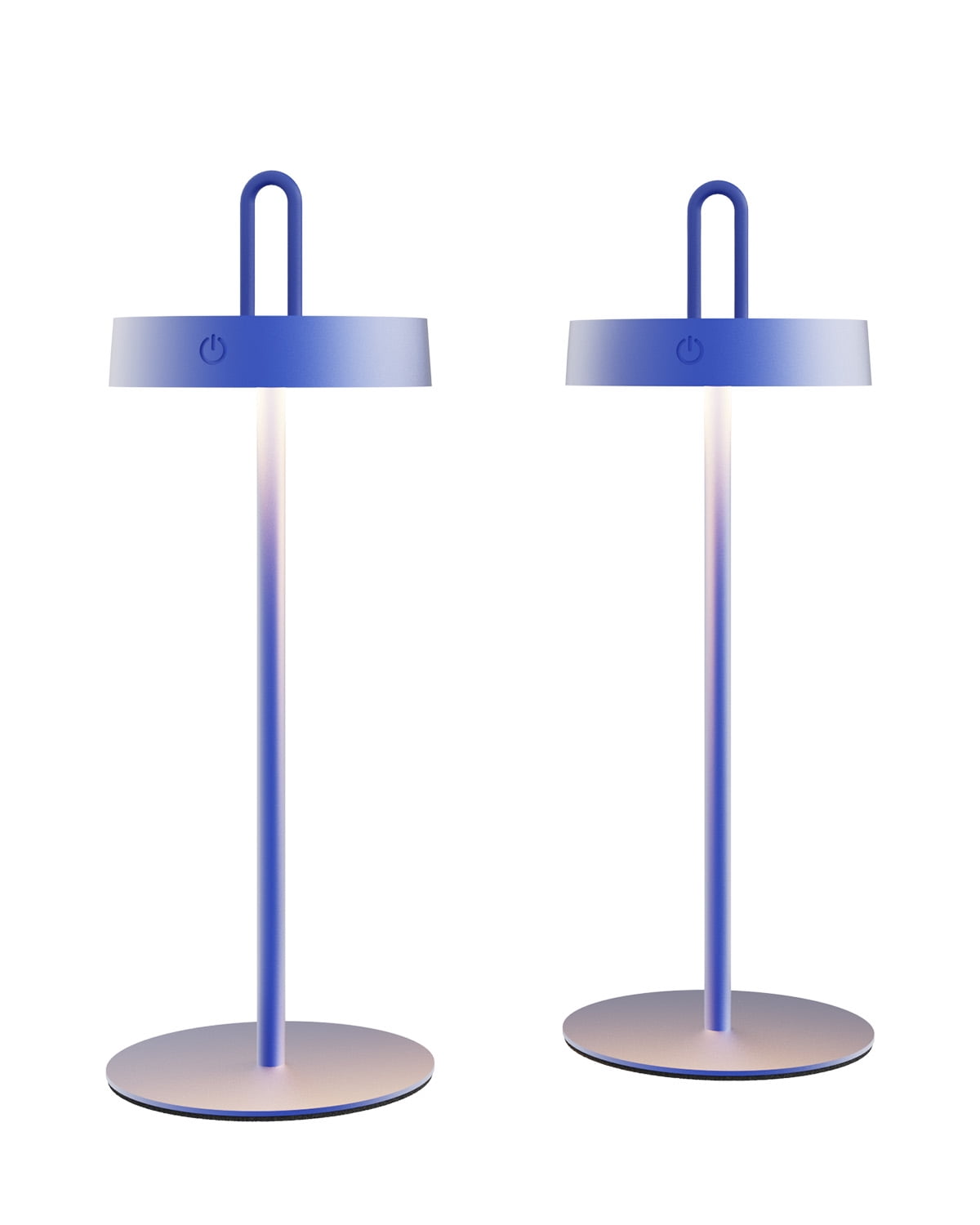 Lightapex 2-Pack Cordless Table Lamps – Portable Rechargeable Bedside ...