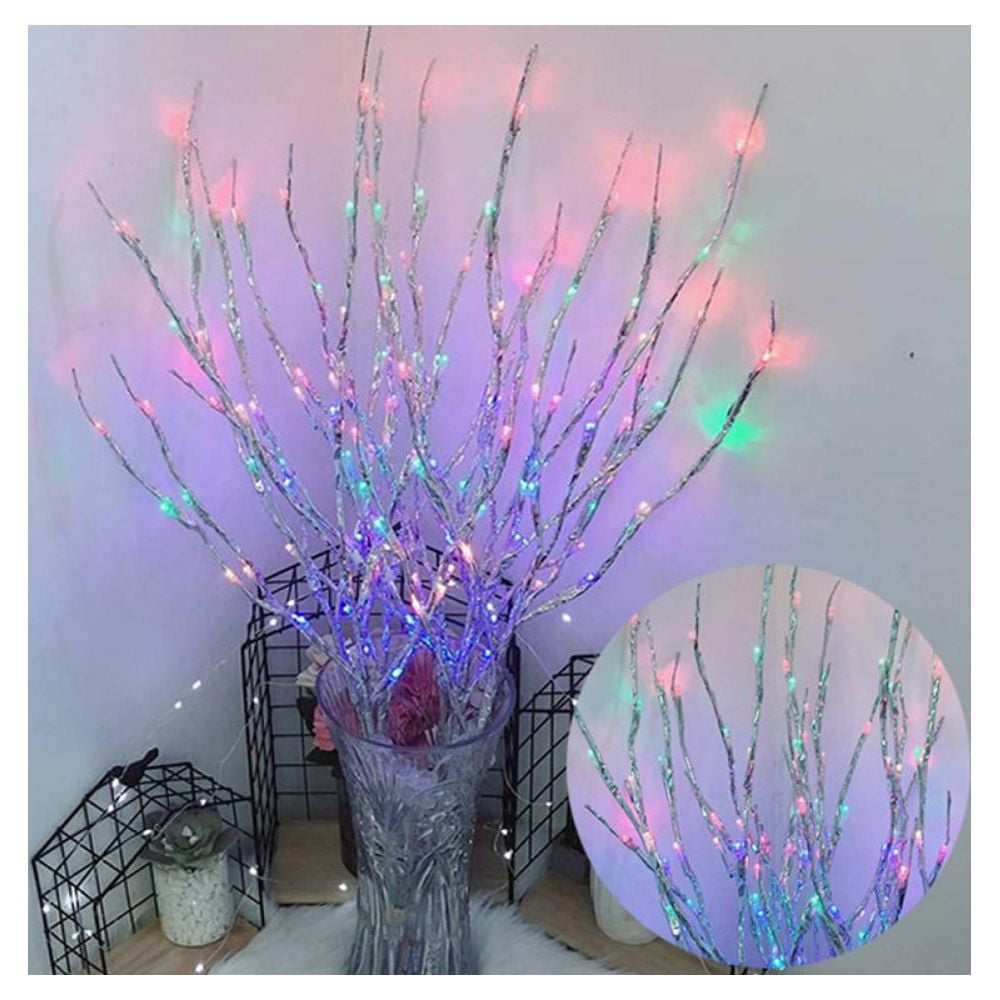 Lighted Branches 20 LED with Battery Operated, Tree Branch with Lights ...