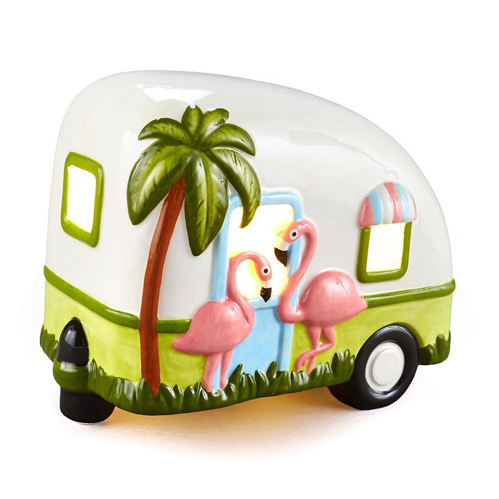 Lighted Camper Accents - Tropical Table Top Lamp - Walmart.com