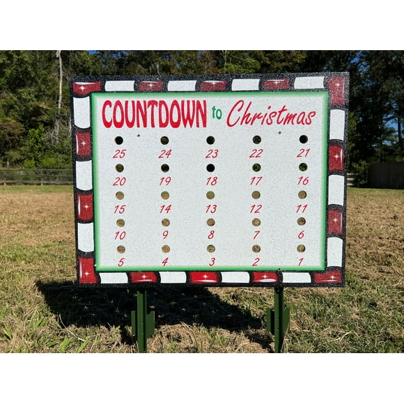 Christmas Countdown Outdoor Decoration