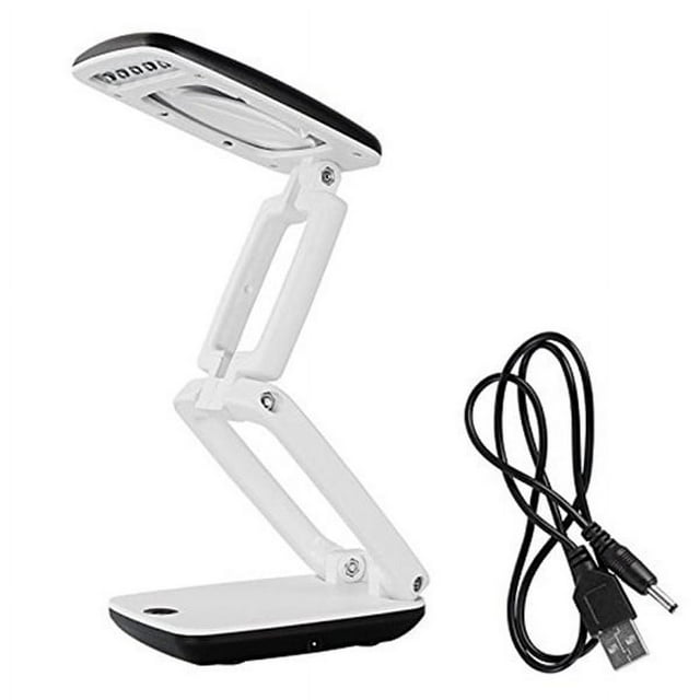 Lighted Desk Magnifying Glass Lamp with Light on Stand Led Portable ...