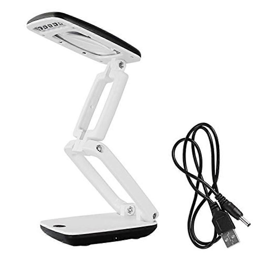 Lighted Desk Magnifying Glass Lamp with Light on Stand Led Portable ...