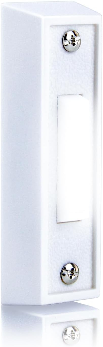 Lighted Doorbell Button, Wired Door Bell Push Button Replacement Door ...