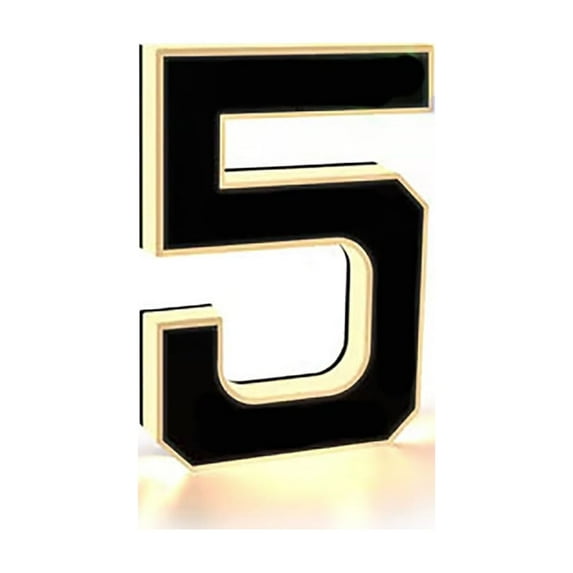 Lighted House Numbers for Outside, 2026 New Waterproof Illuminated ...