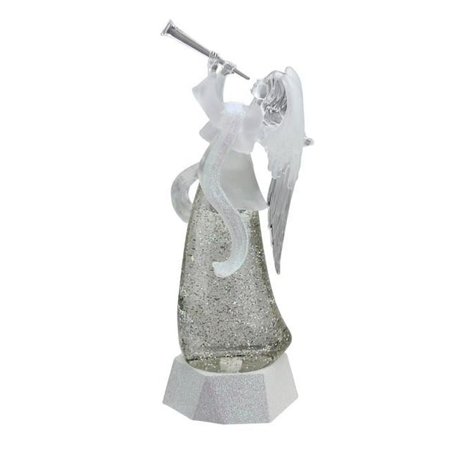 Christmas Home Decorations: 14" Lighted LED Shimmer Angel Figurine ...