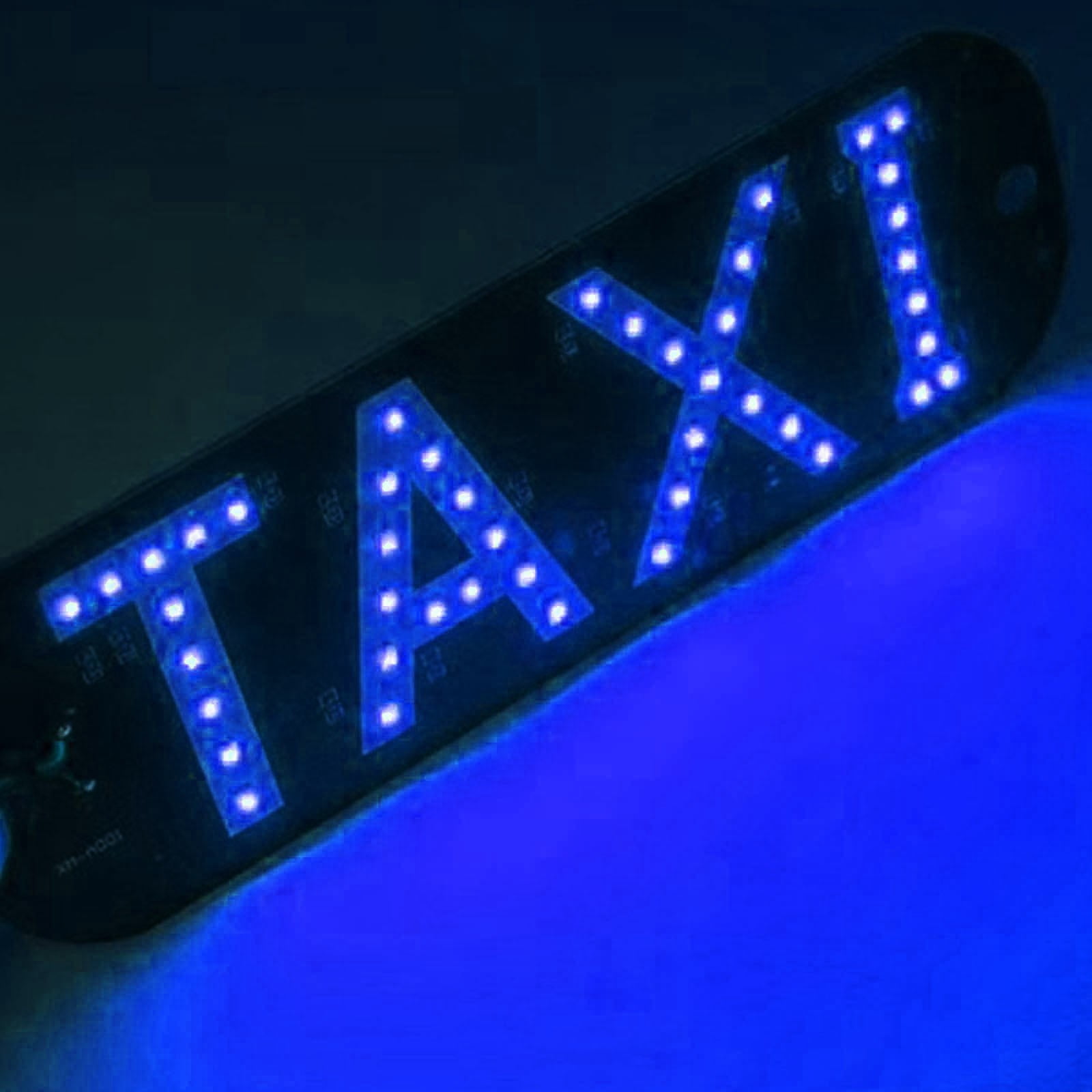 Lighted LED Sign for Car Windshield Metal for Taxi Cab Indicator ...