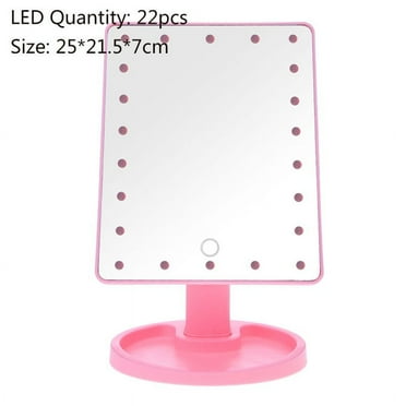 Impressions Vanity TouchUp 2.0 LED Compact Mirror, Magnifying Travel ...