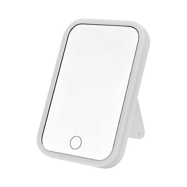 Lighted Makeup Mirrors Cordless 10 Times Magnification Lighted Makeup ...