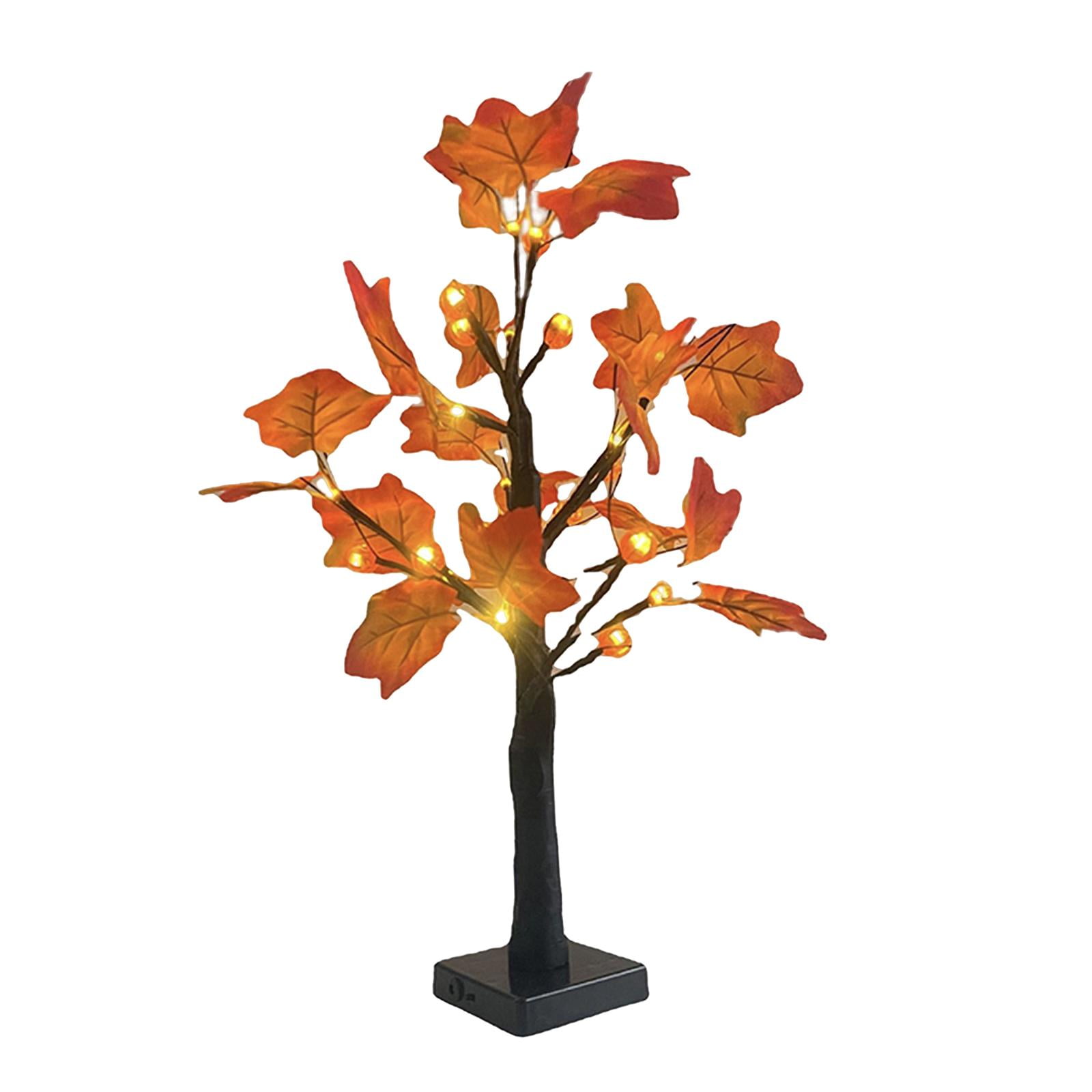 Lighted Maple Leaves for Thanksgiving Halloween, top Light, USB ...