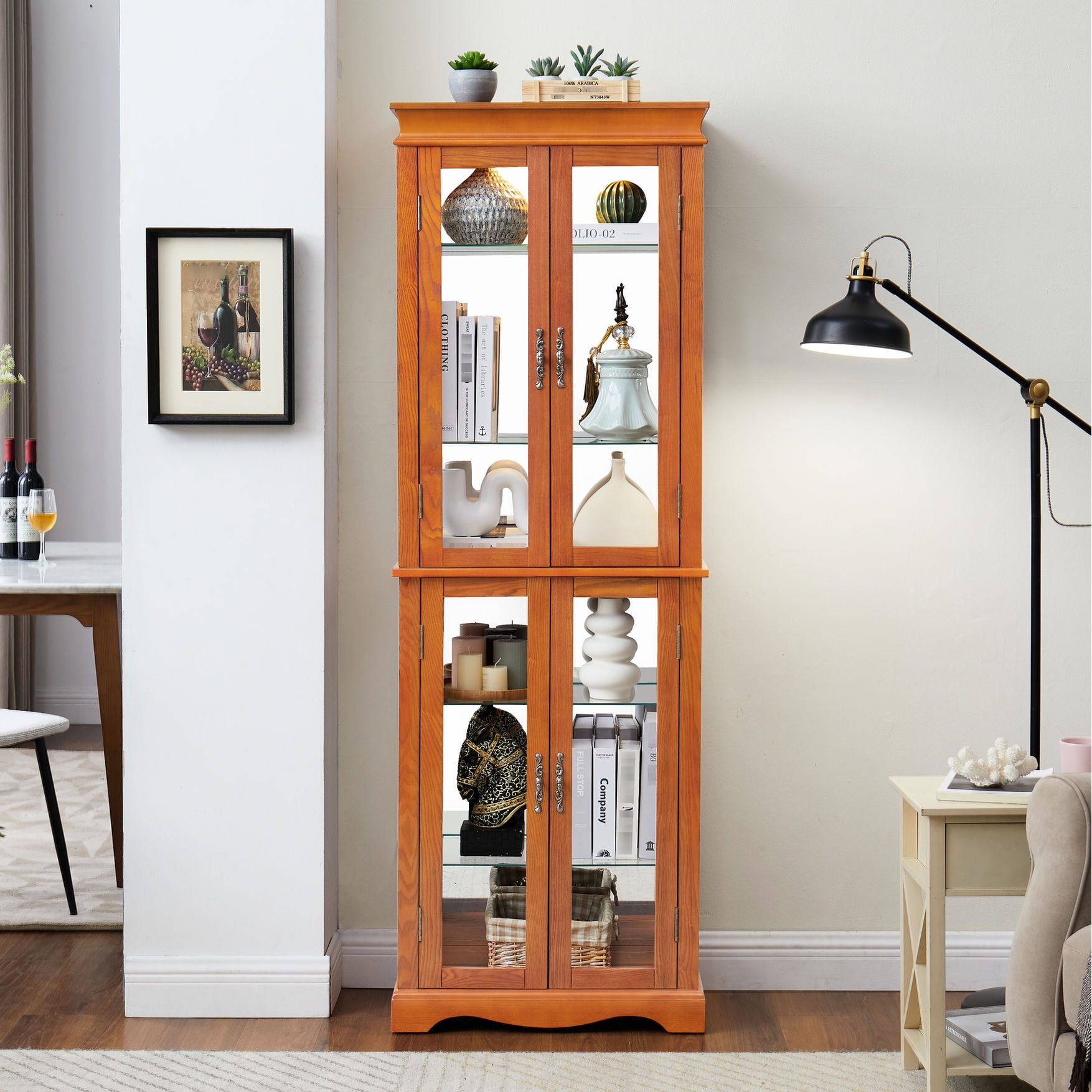 Lighted Showcase / Display Collectibles / Enhanced Visuals - Walmart.com