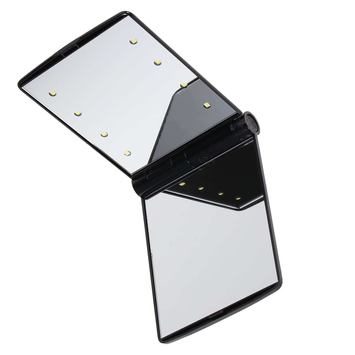 Lighted Vanity Mirror Travel Makeup Foldable LED Magnifier Mirrors for ...